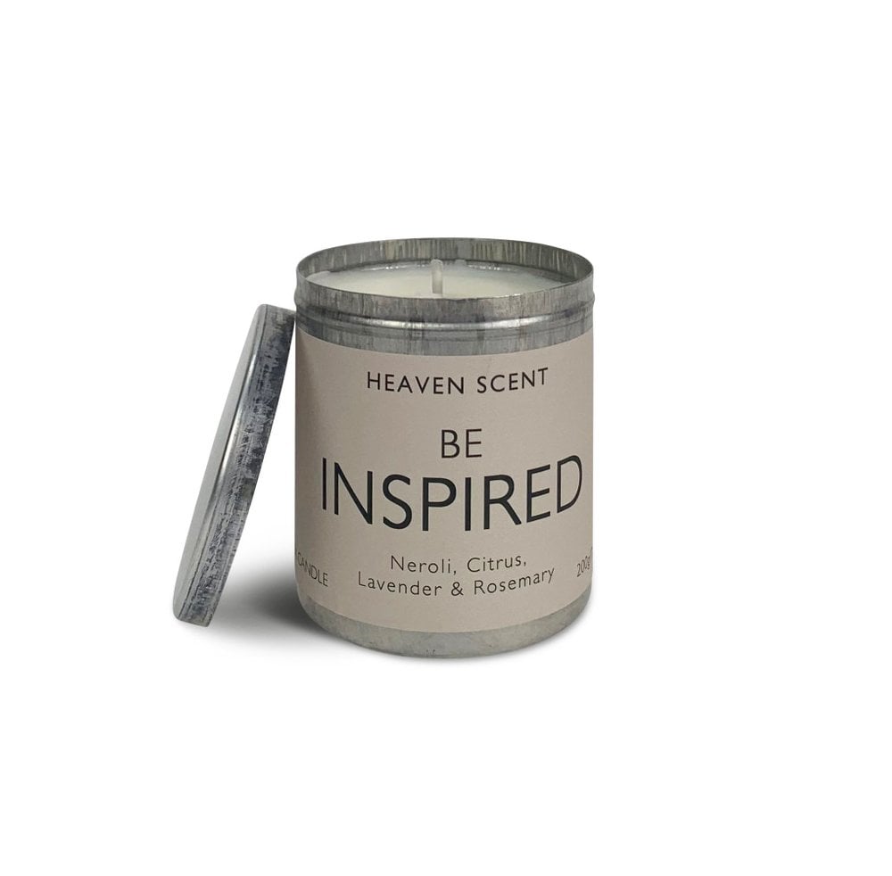 Heaven Scent Wellbeing Candle 200ml Tin - Be Inspired - Home & Gift ...